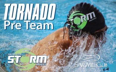 Join the Tornado Group... pre-Storm Aquatics Team Program • Saw Mill Club